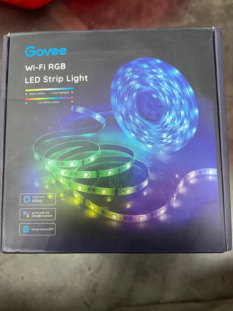 Govee Rgb Led Strip Light, Everything Else on Carousell