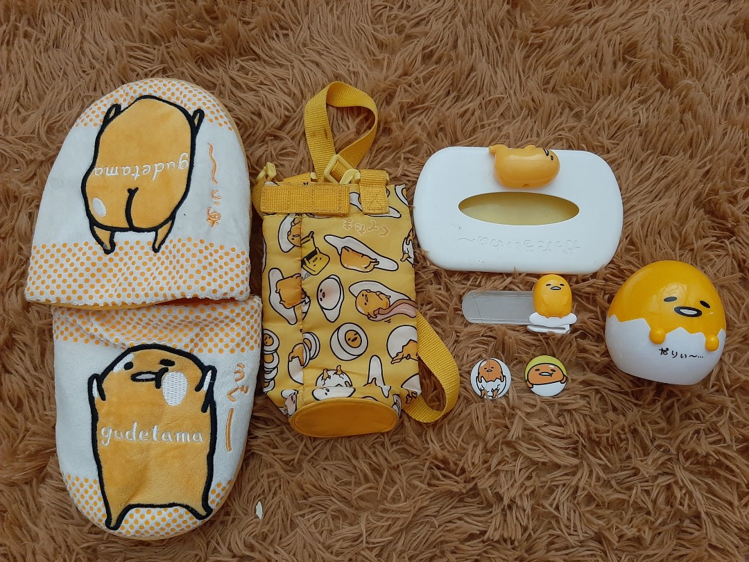 gudetama set, Hobbies & Toys, Memorabilia & Collectibles, J-Pop on ...