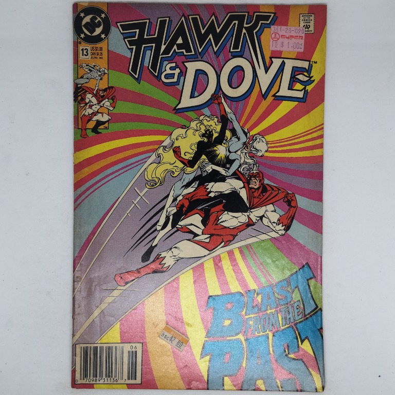 Hawk and Dove #13 (1989-1991) Vol. 3 (DC Comics), Hobbies & Toys, Books ...