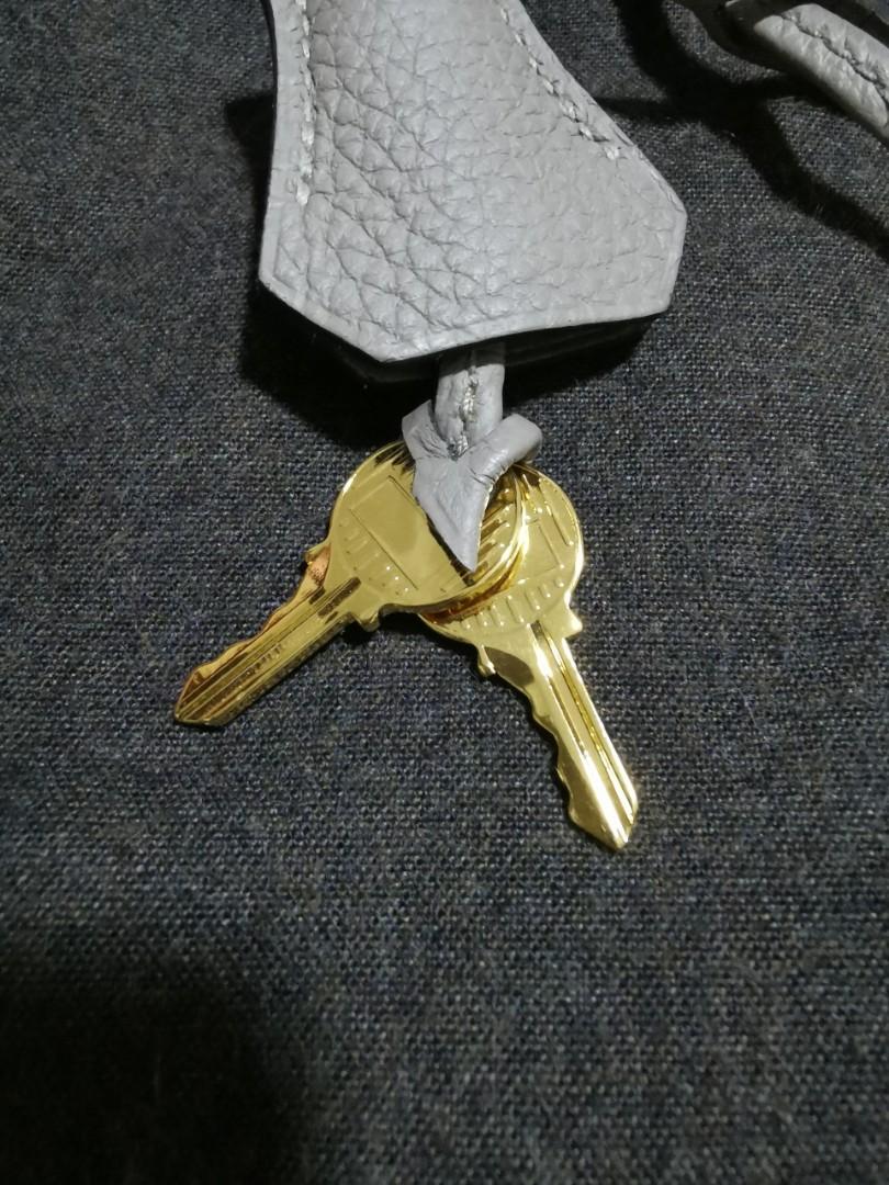 Hermes padlock and key bell, Luxury, Accessories on Carousell