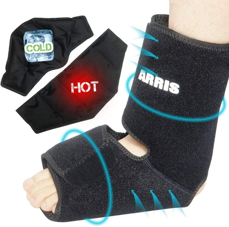 Ice Pack for Ankle Injuries, Foot & Ankle Heel Ice Pack for Sprained ...