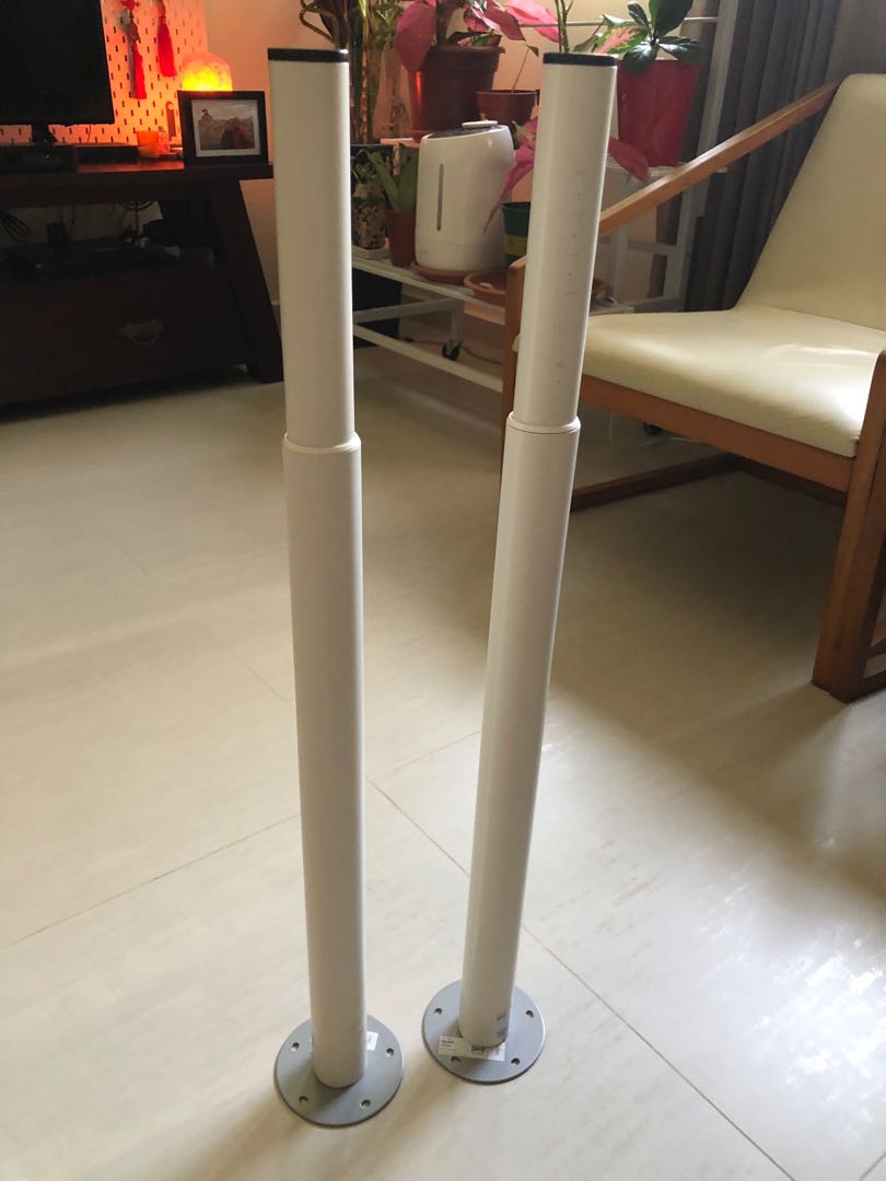Ikea Olov Adjustable Table Leg, Furniture & Home Living, Furniture ...