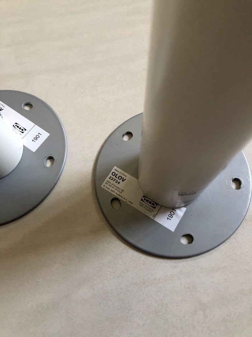 Ikea Olov Adjustable Table Leg, Furniture & Home Living, Furniture ...