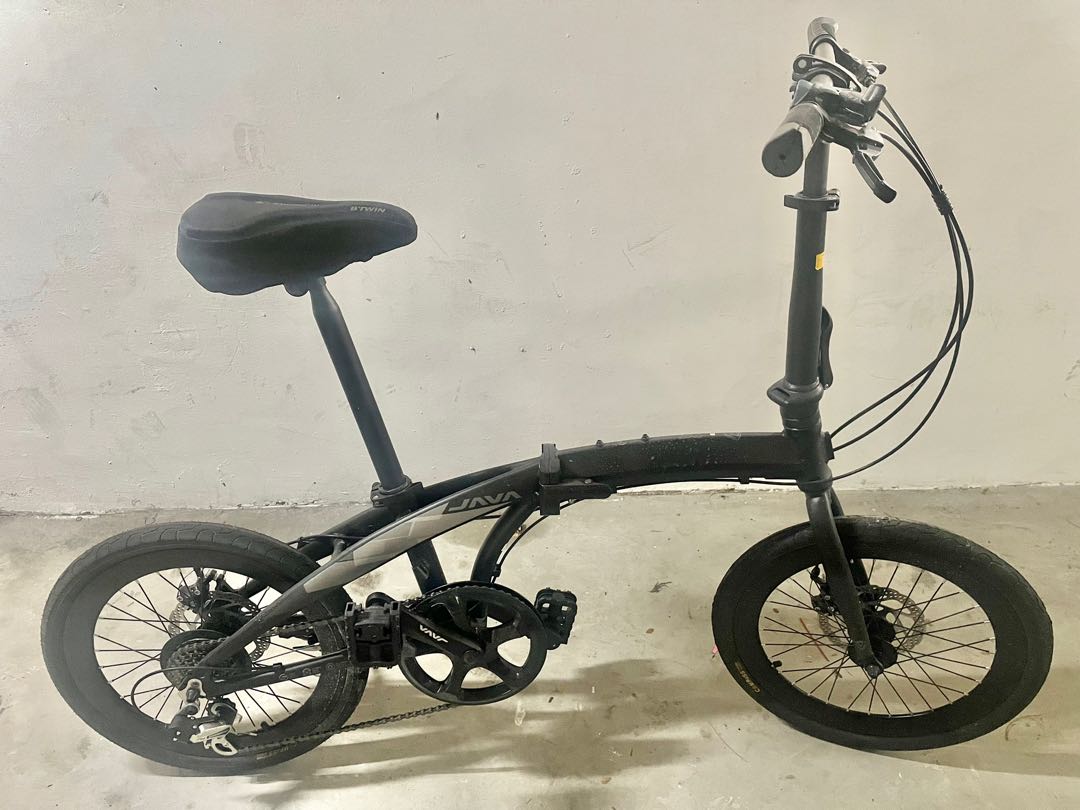 Java Zelo 7-Speed Foldable Bicycle, Sports Equipment, Bicycles & Parts ...
