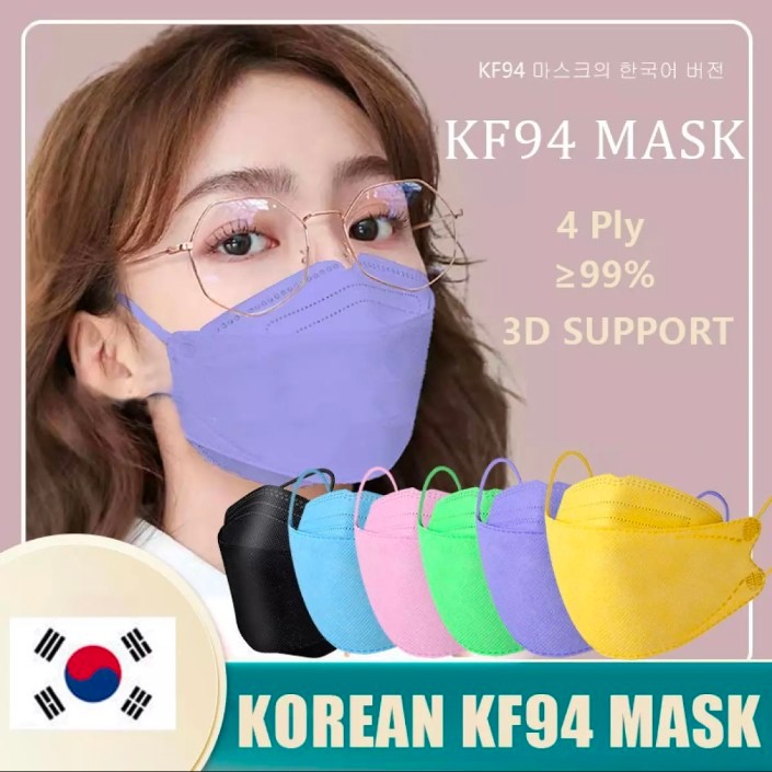 KF94 Masks by 5's, Health & Nutrition, Face Masks & Face Shields on ...