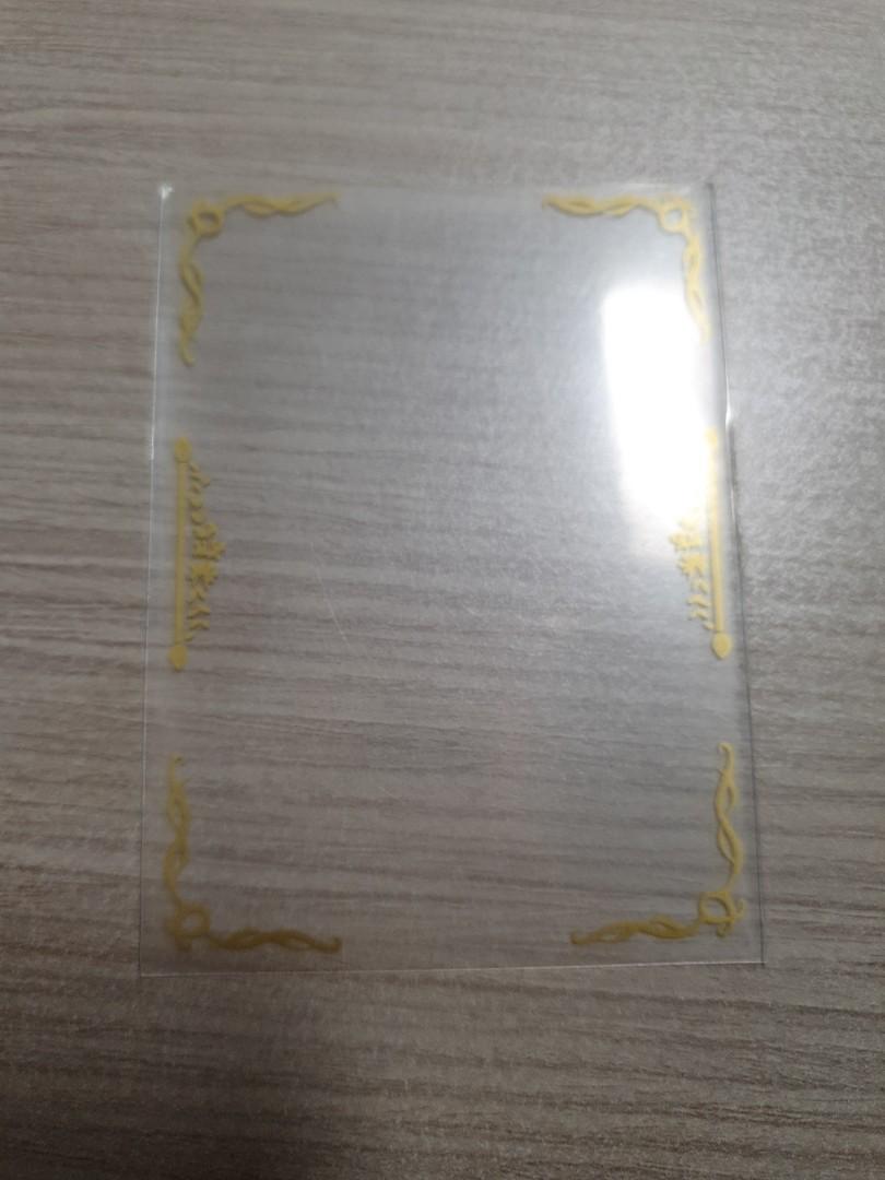 KMC Gold Border Card Sleeves, Hobbies & Toys, Toys & Games on Carousell