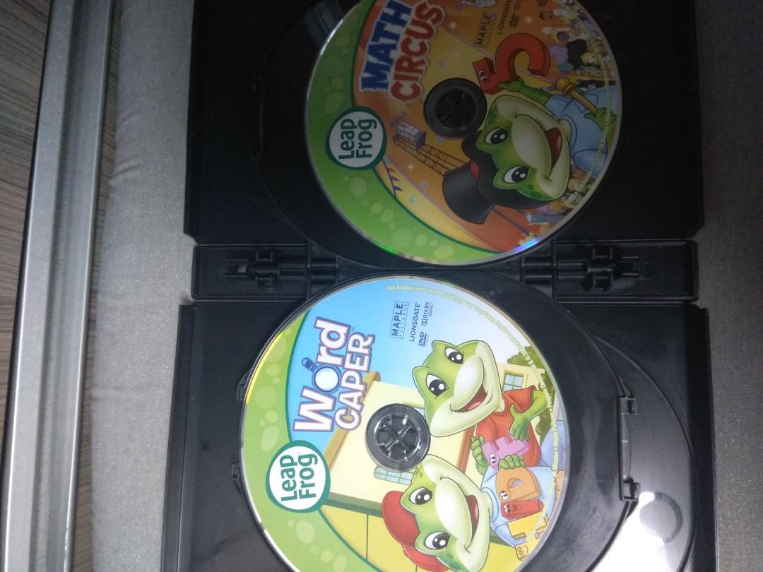 (Boxset) LEAP FROG Learning Dvd + Cd set, Hobbies & Toys, Music & Media, CDs & DVDs on Carousell