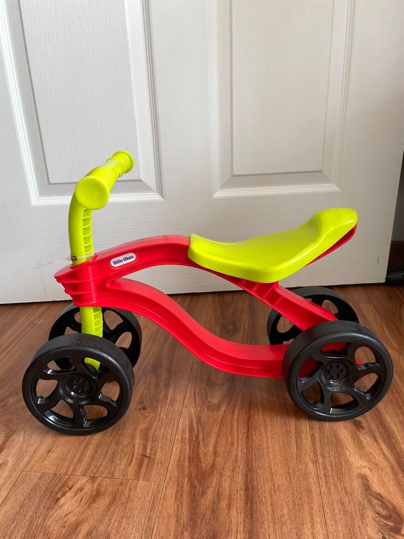 Little tikes four wheel sliding bike, Babies & Kids, Infant Playtime on ...