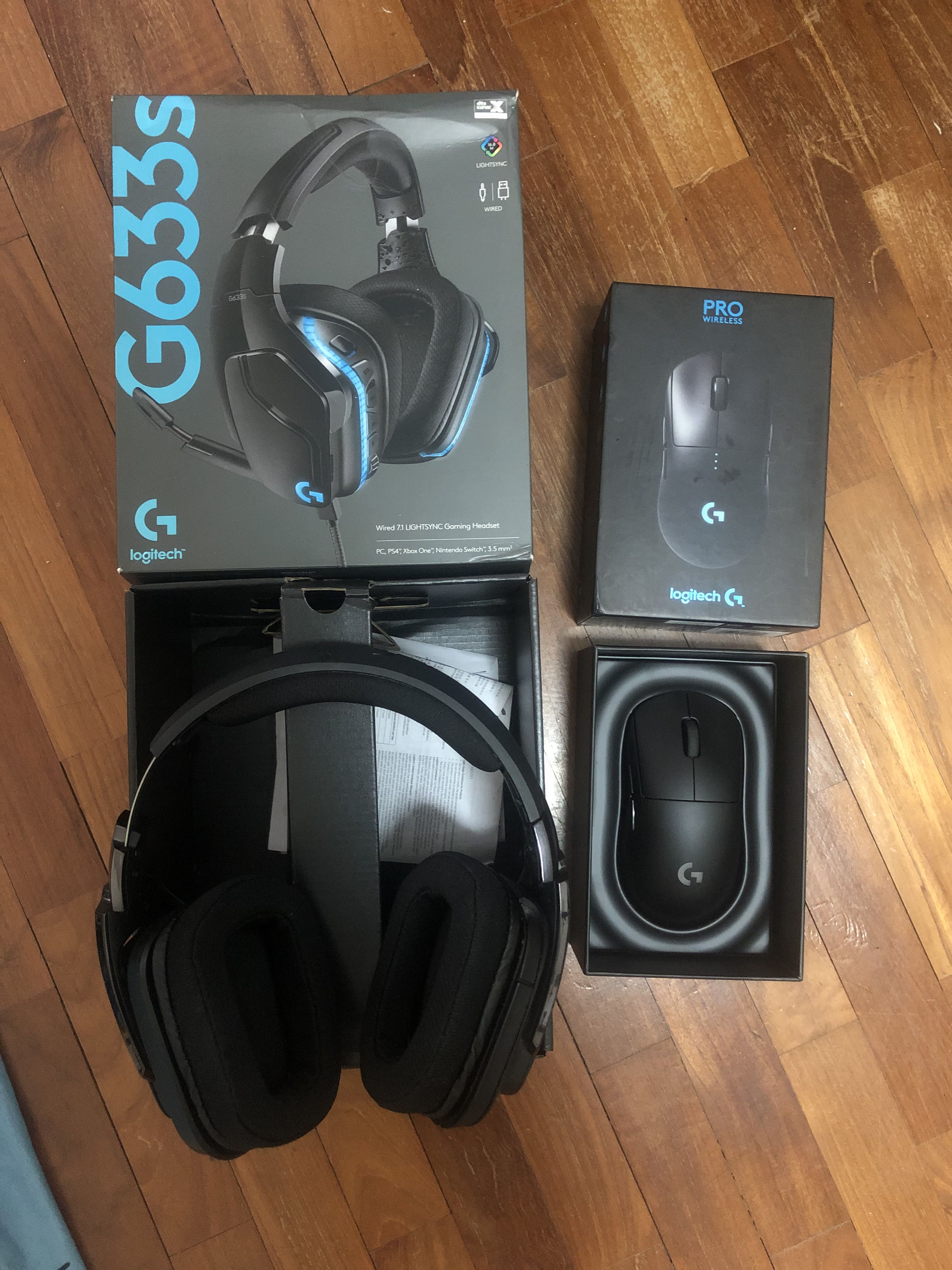 Logitech G633s Gaming Headphone, Computers & Tech, Parts & Accessories ...