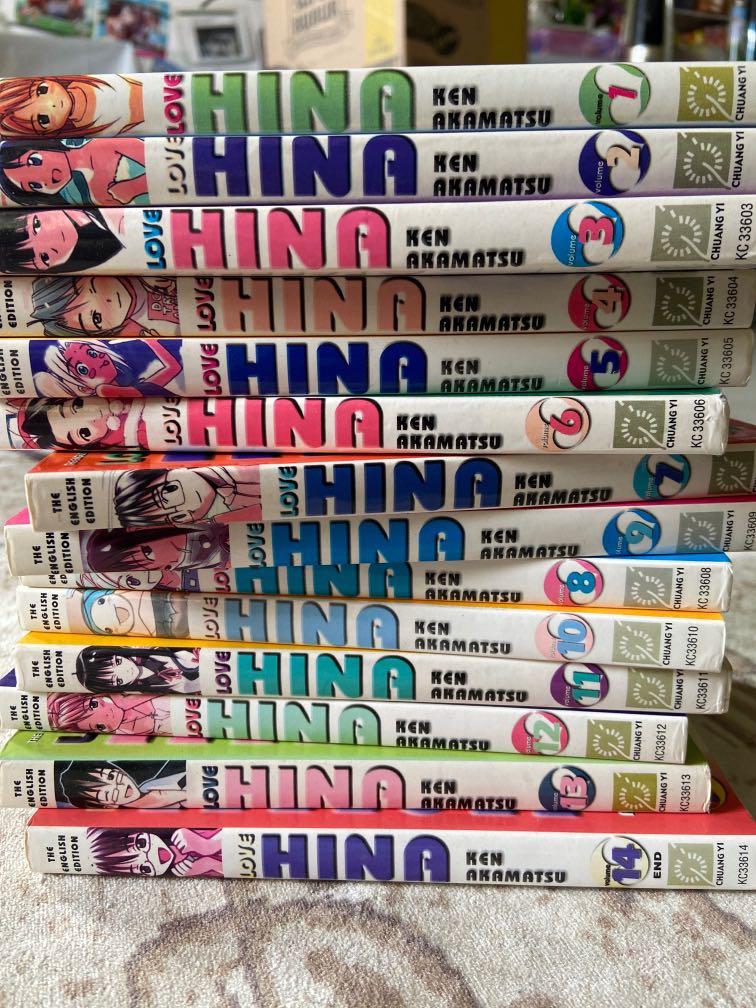 Love Hina Comic Manga Hobbies And Toys Books And Magazines Comics 5903