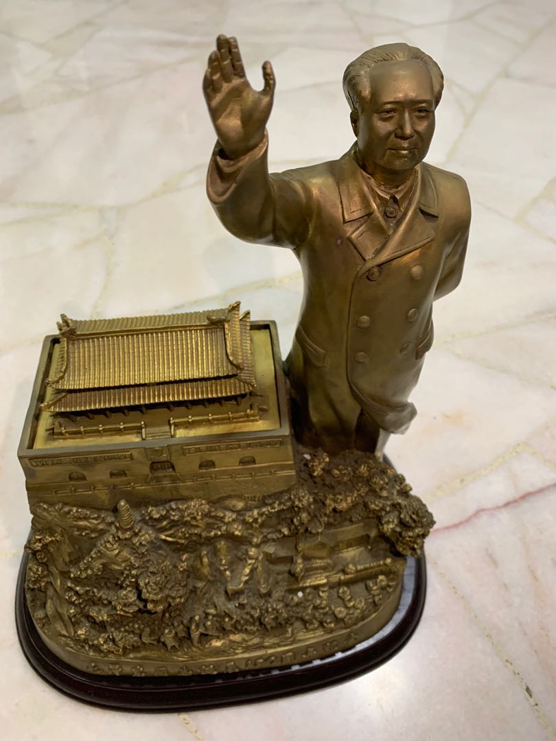 Mao statue: 120th anniversary replica of original gold statue!, Hobbies ...