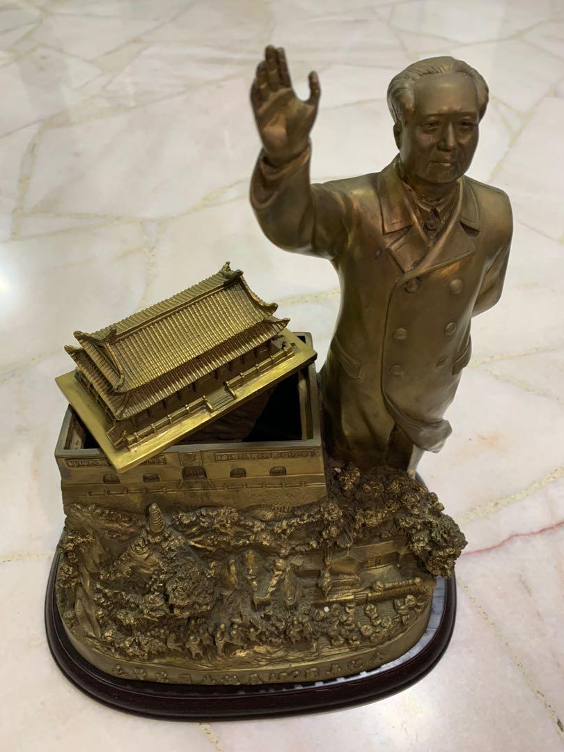 Mao statue: 120th anniversary replica of original gold statue!, Hobbies ...
