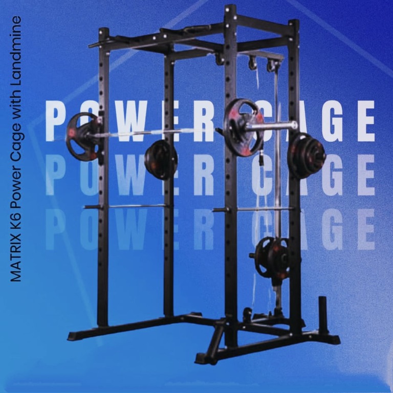 Matrix K6 Power Cage with Landmine, Sports Equipment, Exercise ...