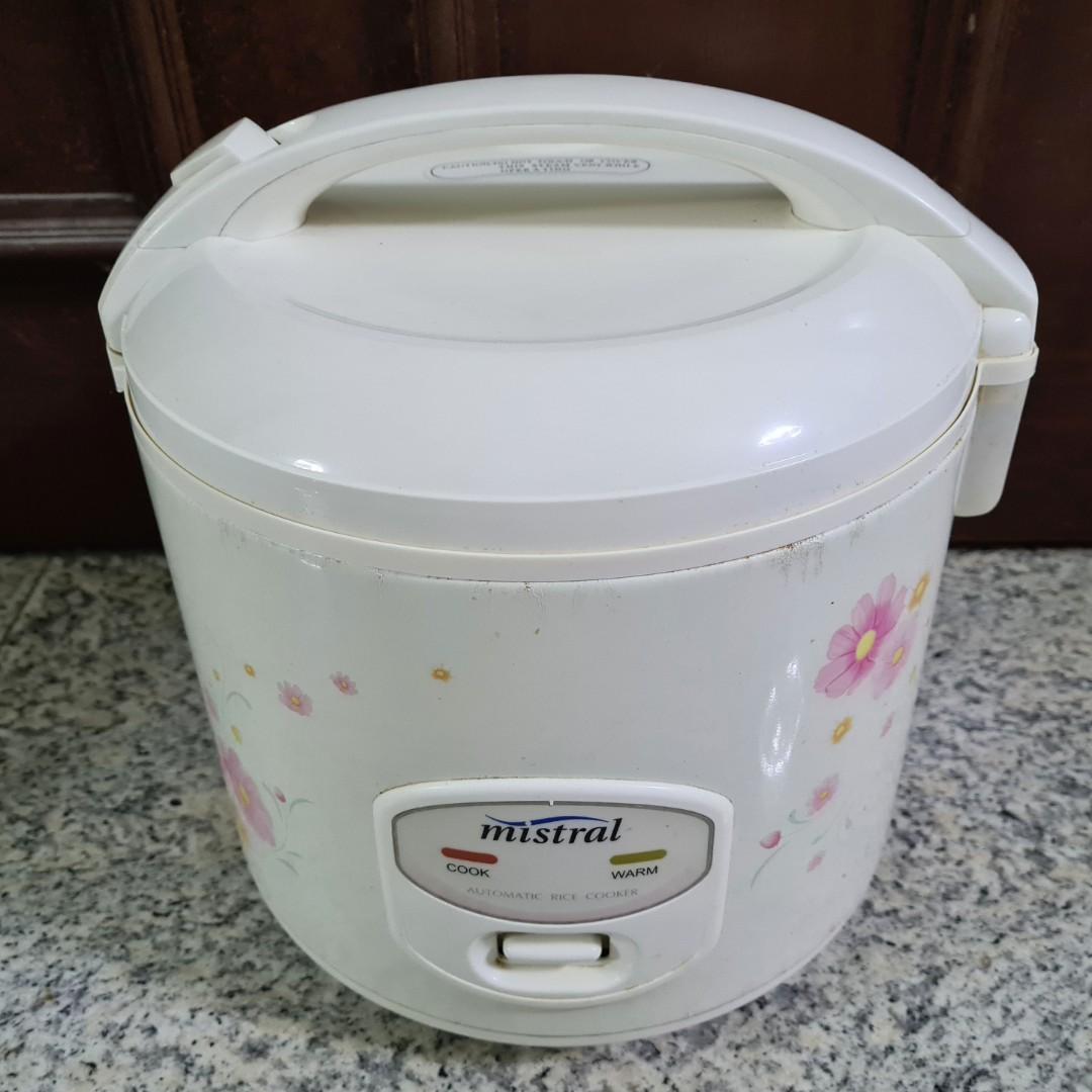 Mistral rice cooker 1.8L, TV & Home Appliances, Kitchen Appliances ...