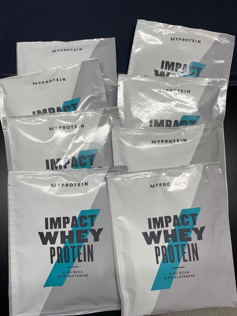 Myprotein whey sample, Health & Nutrition, Health Supplements, Sports ...