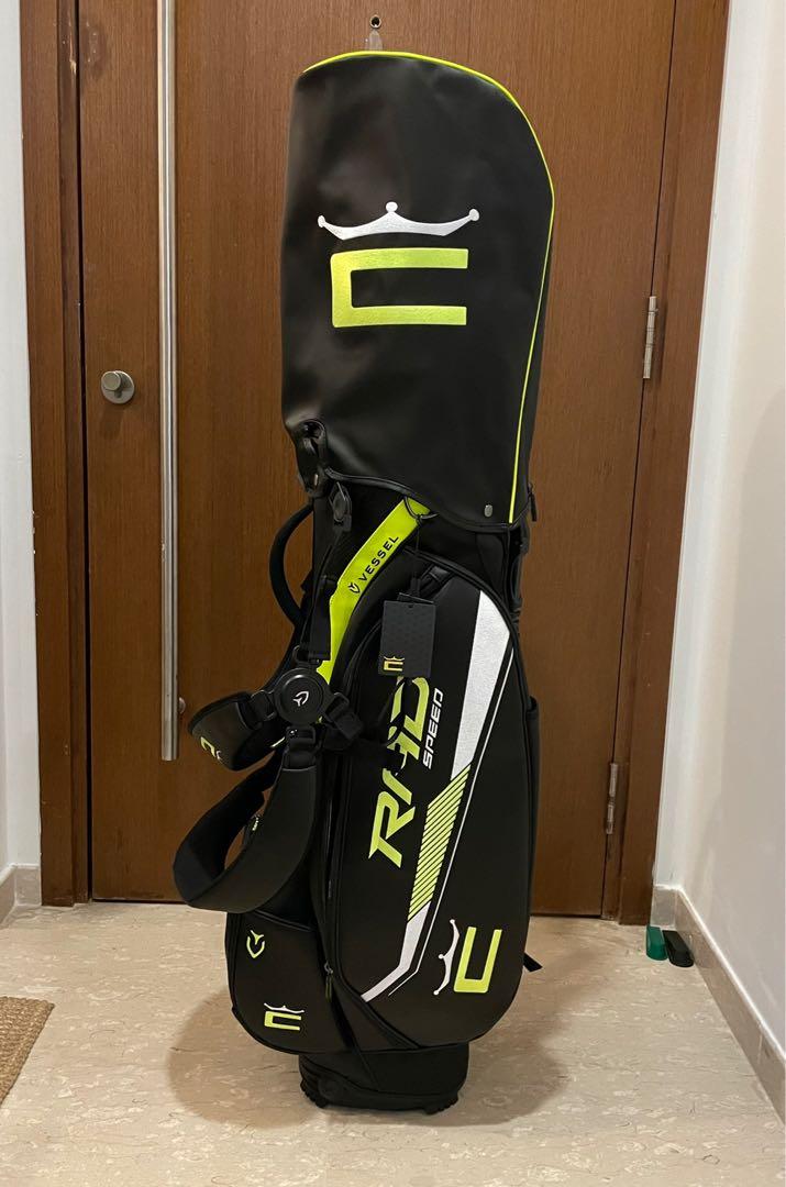 New Golf Bag Tour Stand Bag Vessel x Cobra RAD Speed, Sports Equipment ...