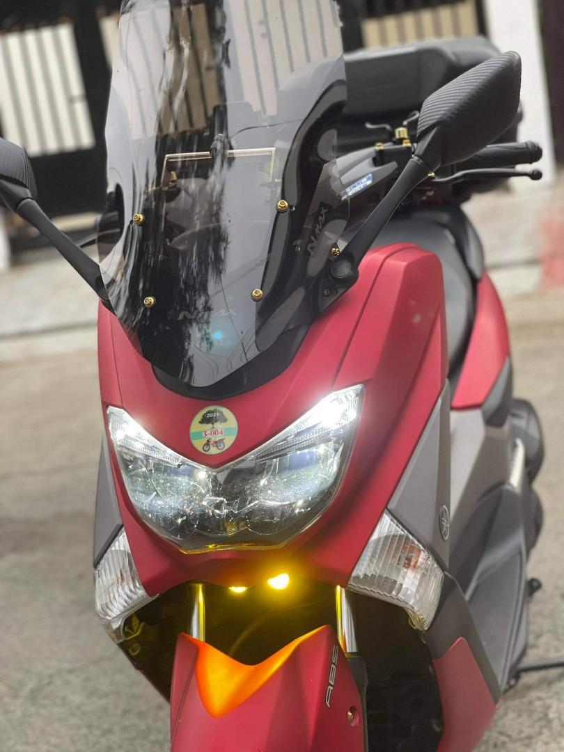 NMAX MATTE RED V1, Motorbikes, Motorbikes for Sale on Carousell