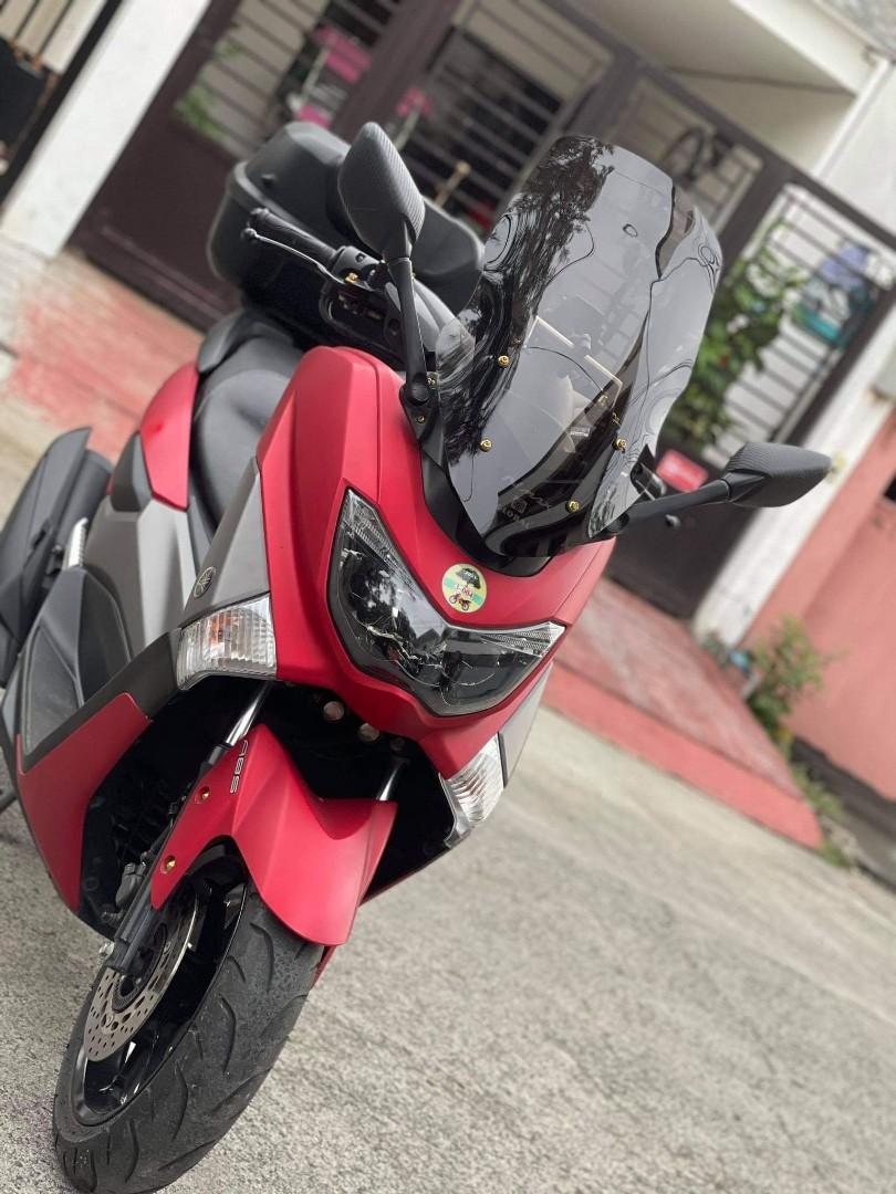 NMAX MATTE RED V1, Motorbikes, Motorbikes for Sale on Carousell