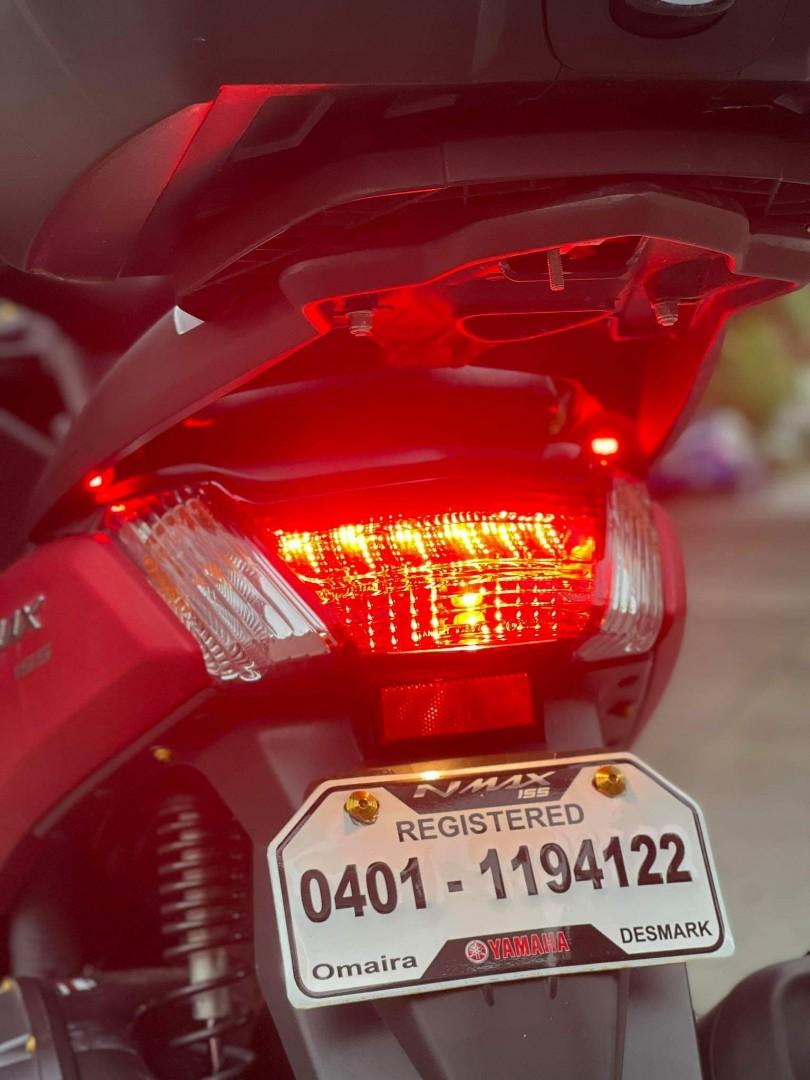 NMAX MATTE RED V1, Motorbikes, Motorbikes for Sale on Carousell