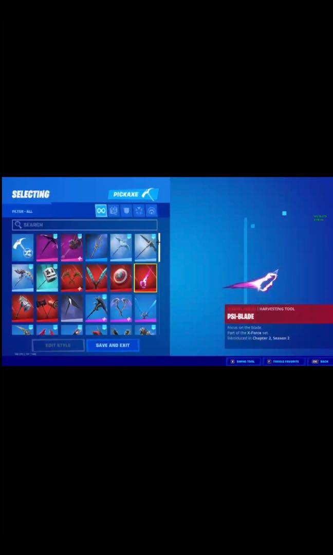 OG STACKED fortnite account, Video Gaming, Gaming Accessories, Game ...