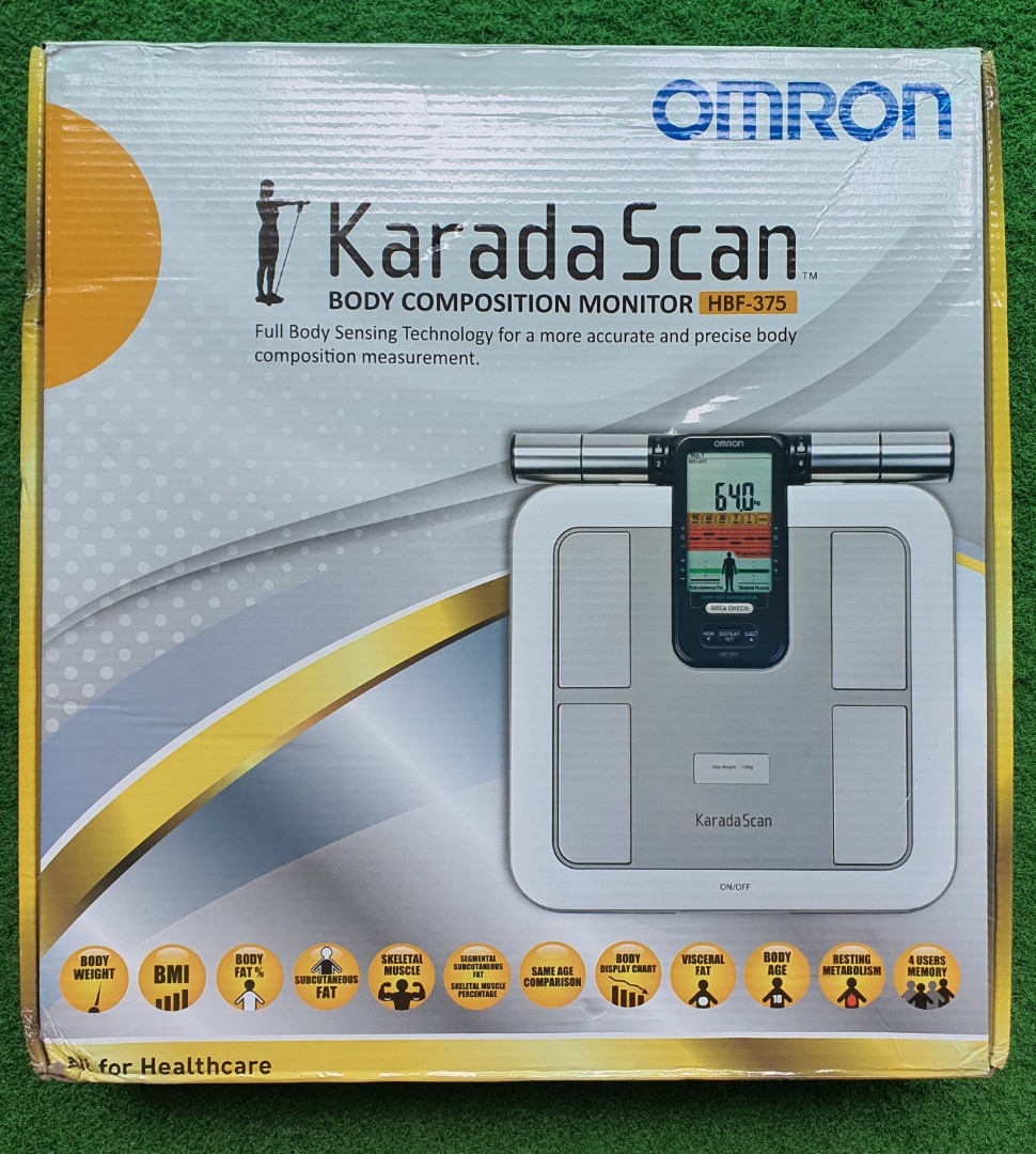 Omron Karada Scan HBF-375, Health & Nutrition, Health Monitors ...