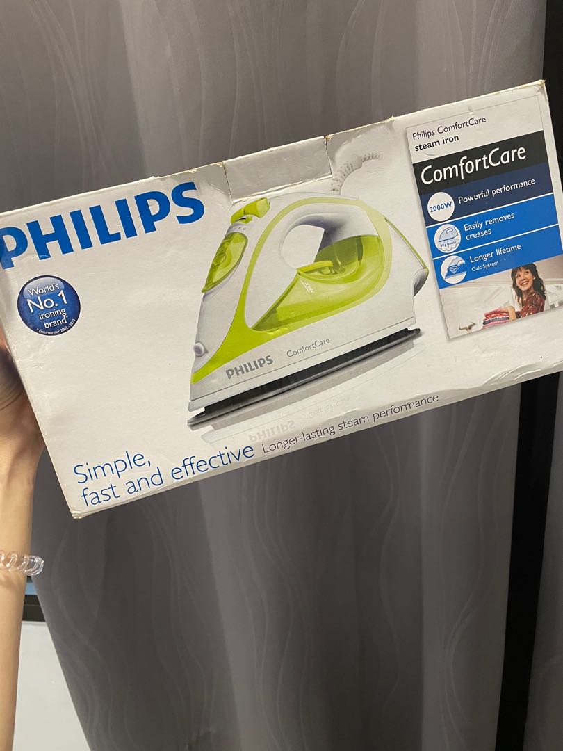 Philips comfort care steam iron, TV & Home Appliances, Irons & Steamers ...