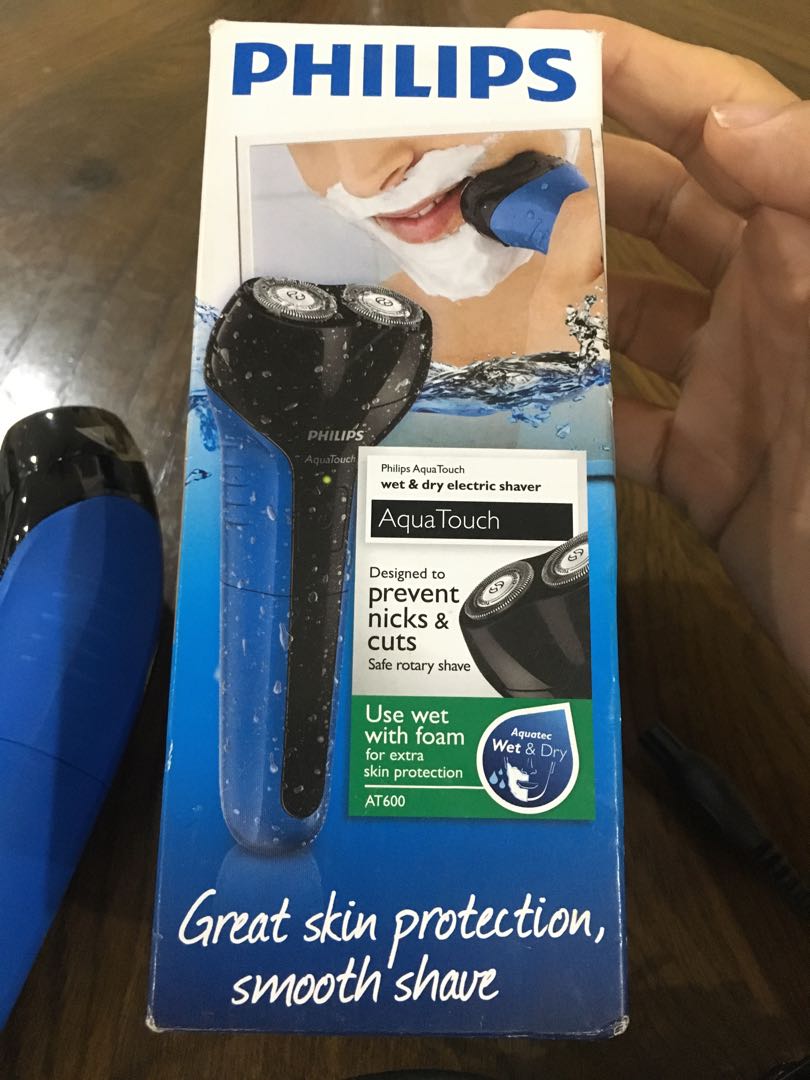 Philips Shaver AquaTouch AT600, Beauty & Personal Care, Men's Grooming ...