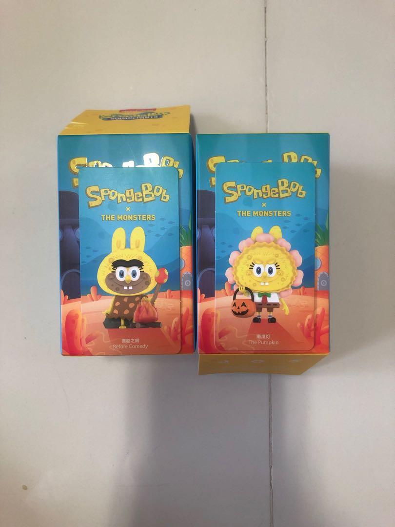 Popmart Labubu Spongebob Series, Hobbies & Toys, Toys & Games on Carousell