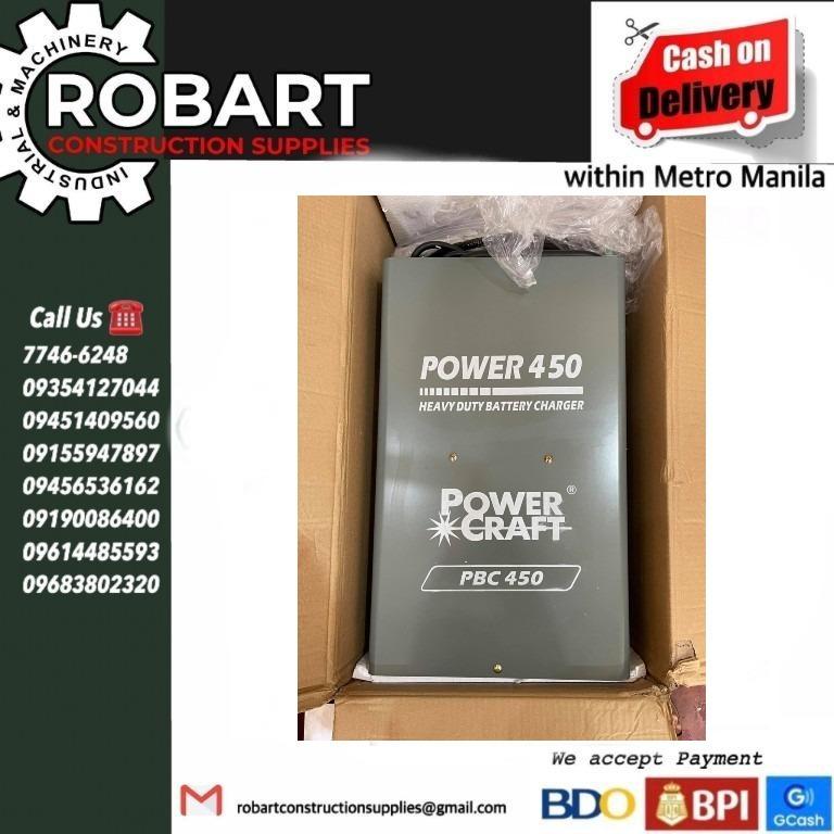 Powercraft Battery Charger PCBC 450, Commercial & Industrial ...