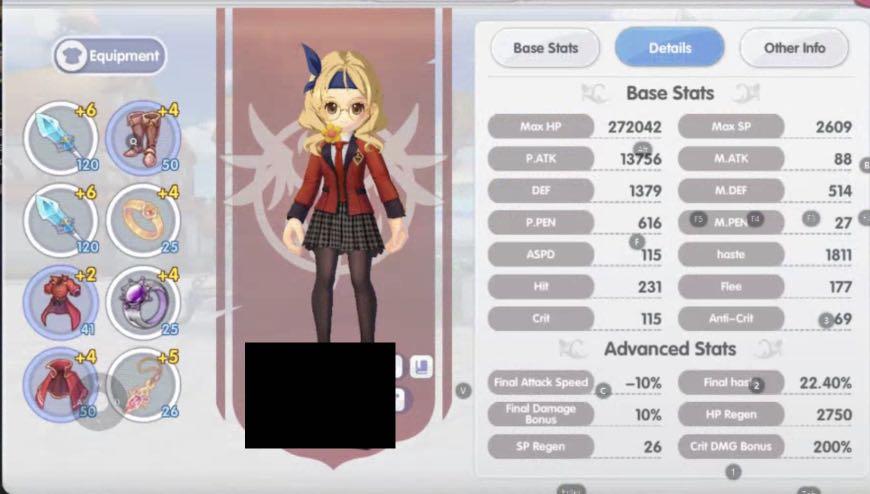 ROX Ragnarok X: Next generation Lord Knight Account (Central Plains ...