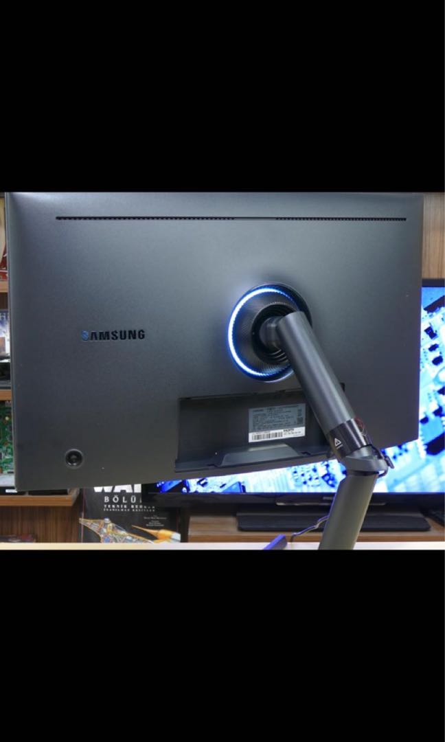 Samsung 27" 2k 144HZ Qled curve gaming monitor, Computers & Tech, Parts ...