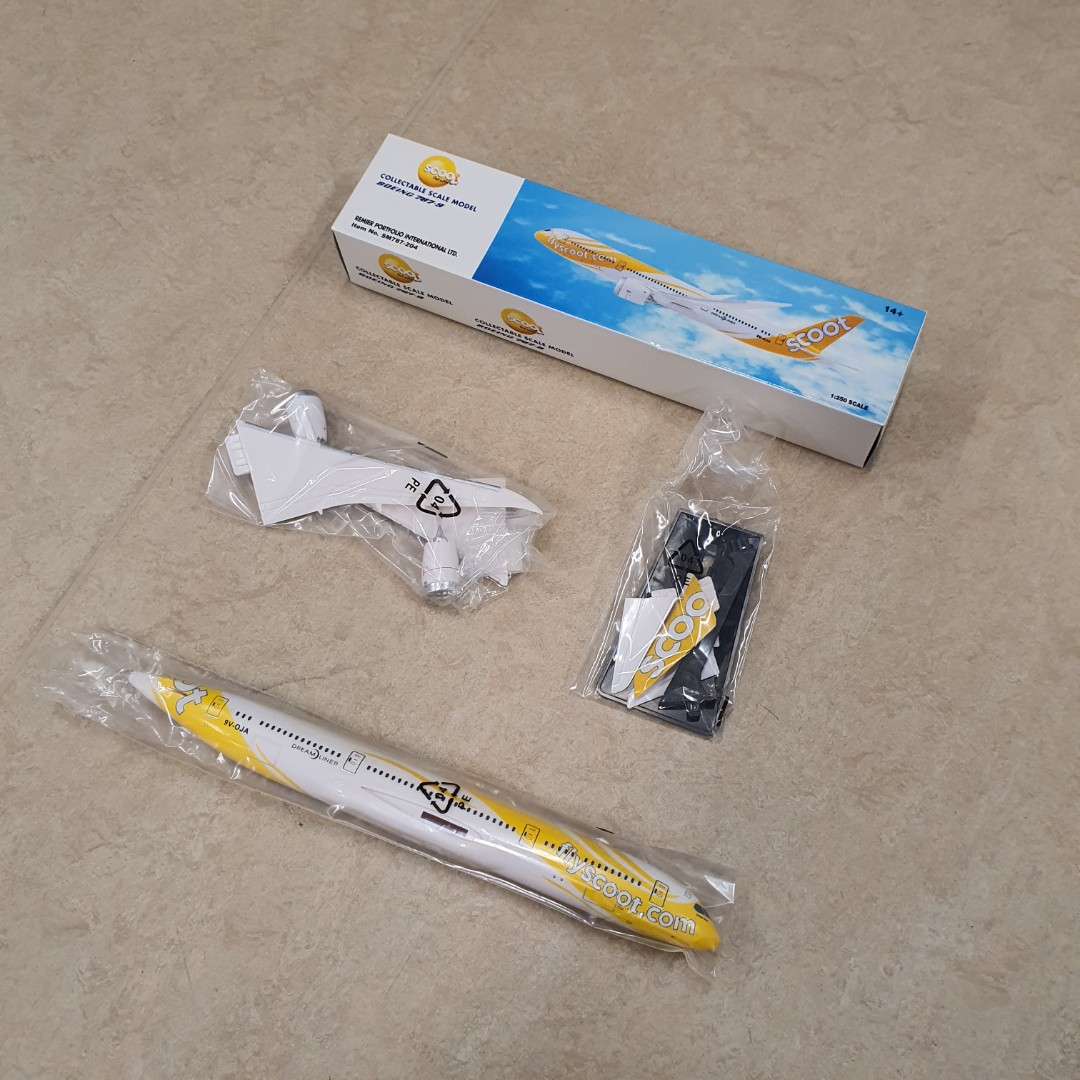 Scoot B787 1:250, Hobbies & Toys, Memorabilia & Collectibles, Vintage ...