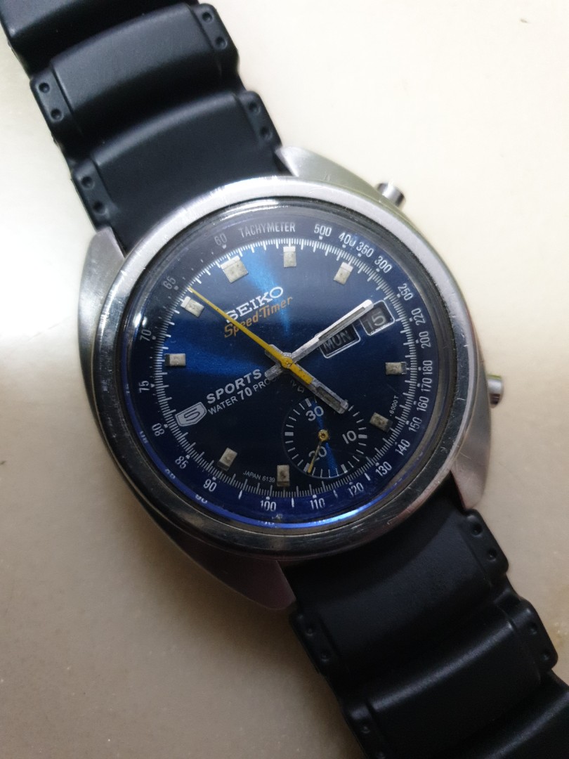 Seiko Speed -Timer Automatic, Men's Fashion, Watches & Accessories ...