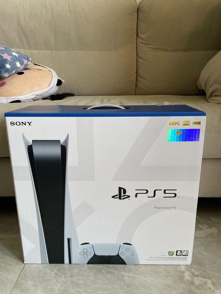 Sony PS5 console disc version, Video Gaming, Video Game Consoles ...