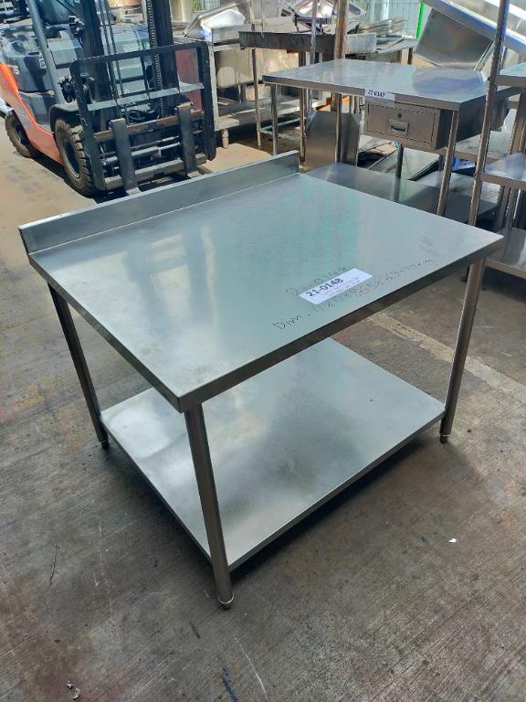 Stainless steel 2 tier work table, TV & Home Appliances, Other Home ...