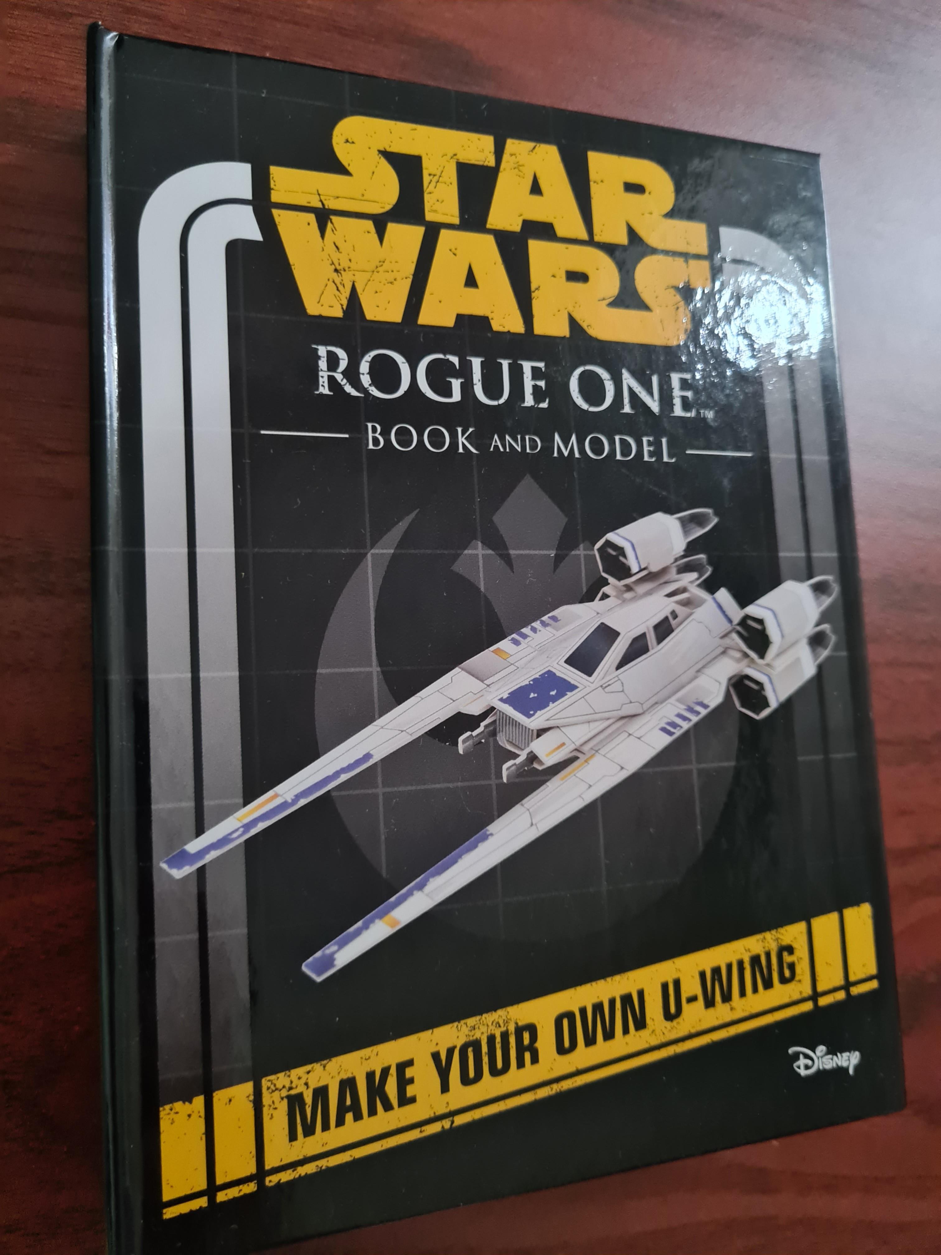 STAR WARS ROGUE ONE BOOK WITH MODEL, Hobbies & Toys, Stationery & Craft ...