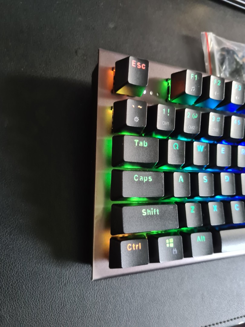 Tecware Phantom 96 Blue switches Mechanical Keyboard, Computers & Tech ...