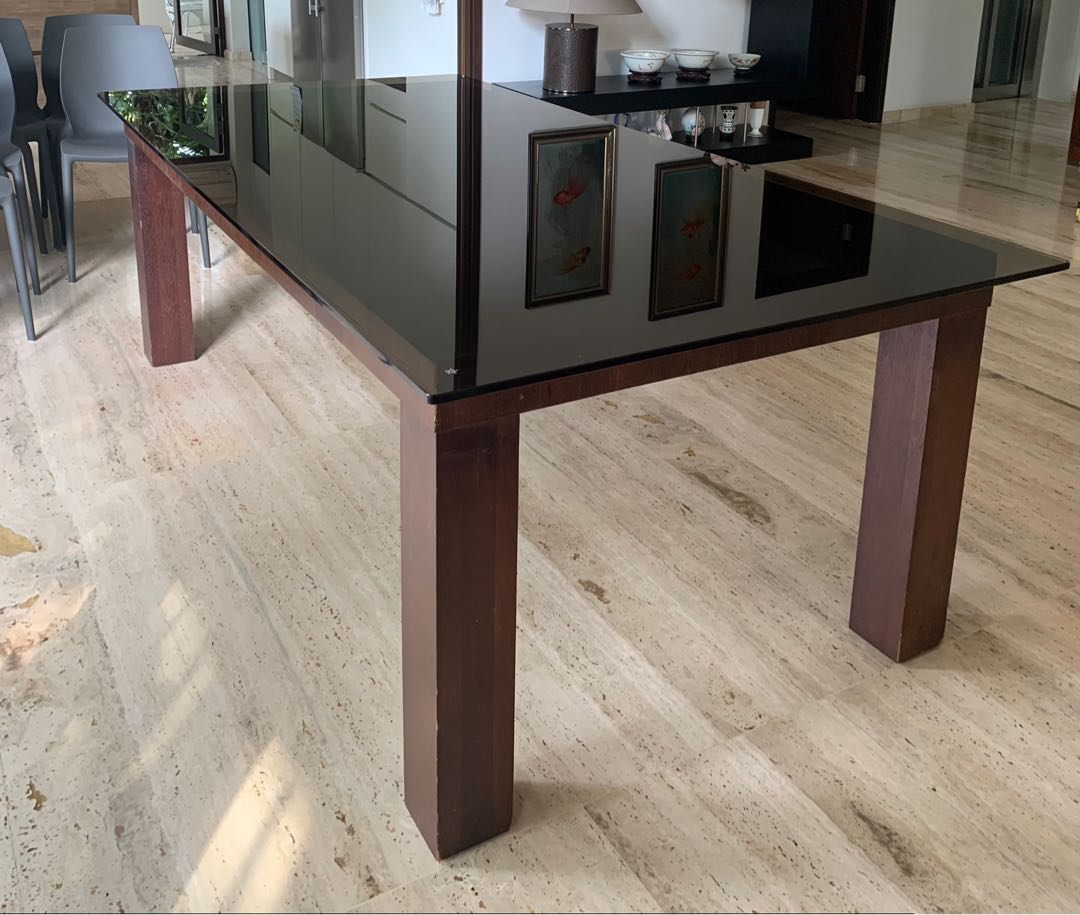 Unique coconut wood table, Furniture & Home Living, Furniture, Tables ...