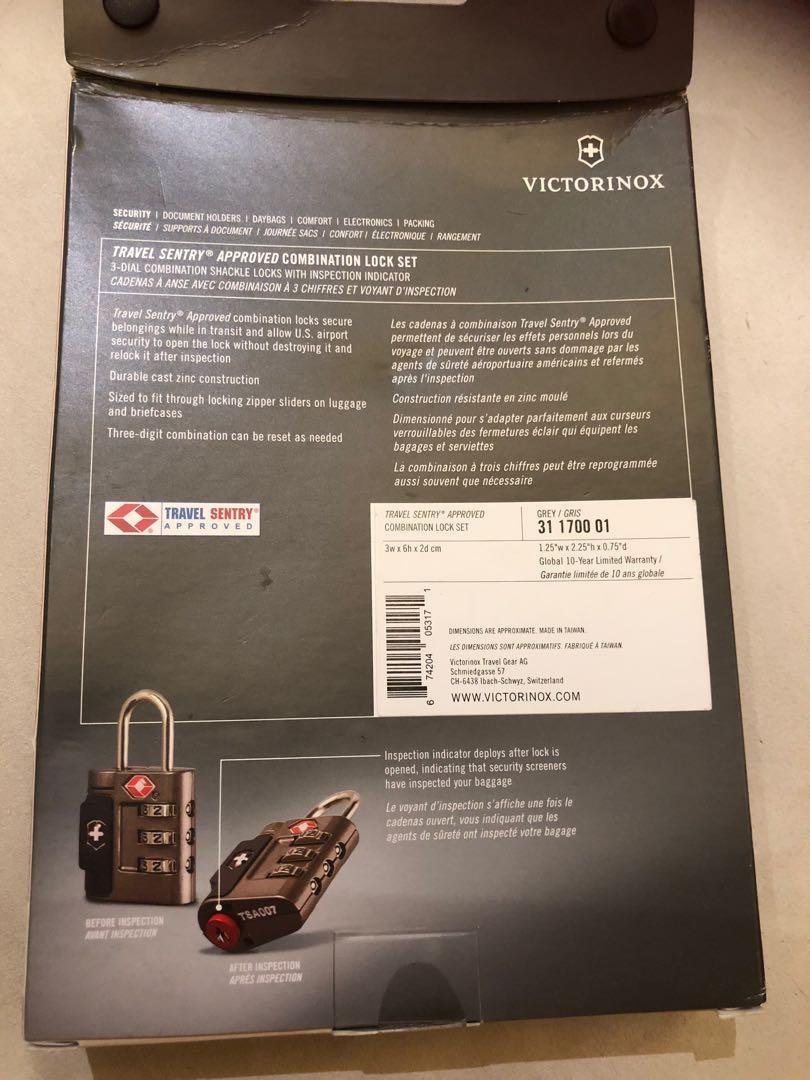 Victorinox Approved Combination Lock Ser, 興趣及遊戲, 旅行, 旅遊 - 旅行必需品及用品 on ...