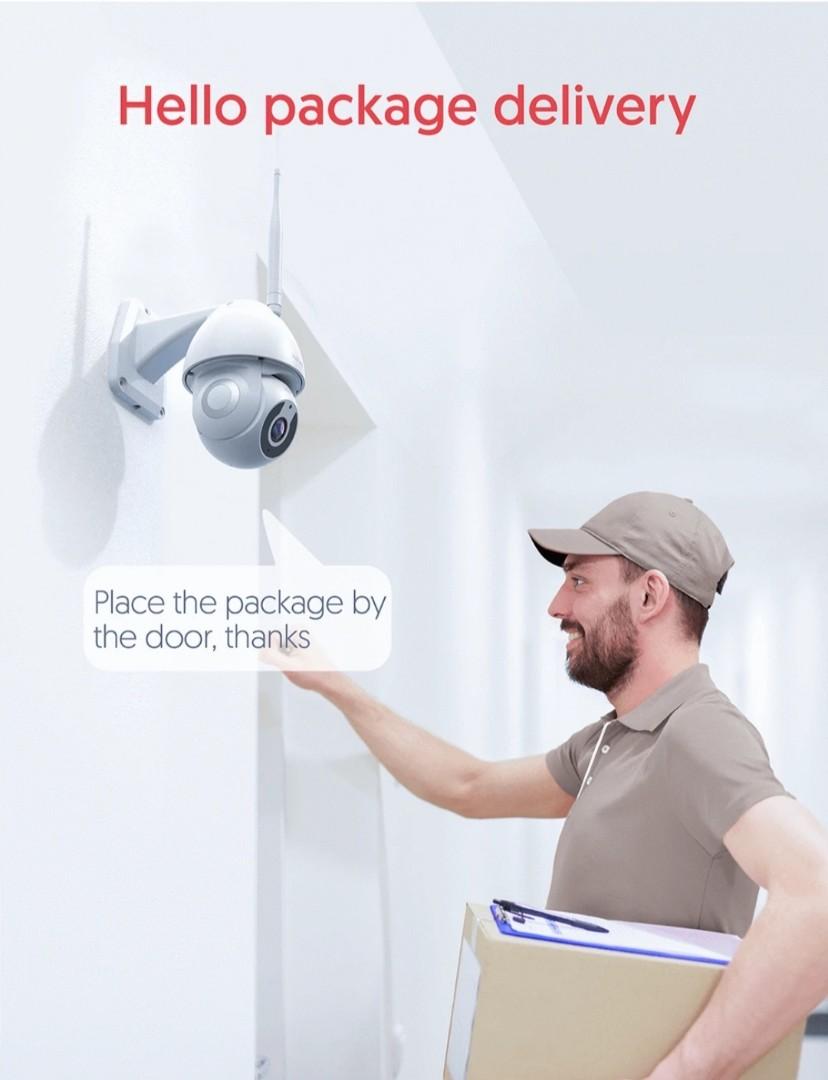 Victure PC 660 PTZ Outdoor Camera, Furniture & Home Living, Security ...