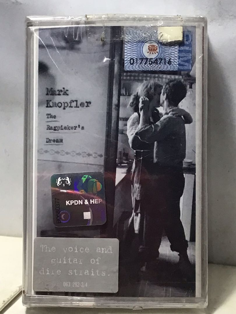 VINTAGE CASSETTE TAPE Mark Knopfler ( Dire Straits) - Ragpickers Dream ...