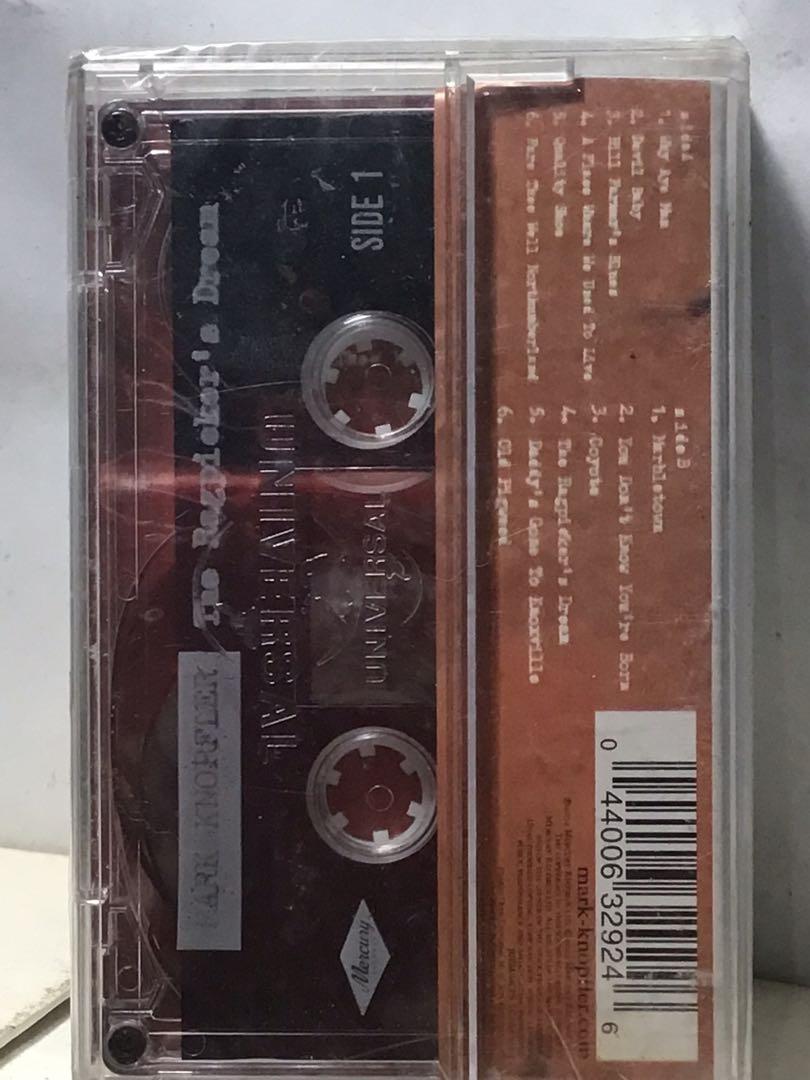 VINTAGE CASSETTE TAPE Mark Knopfler ( Dire Straits) - Ragpickers Dream ...