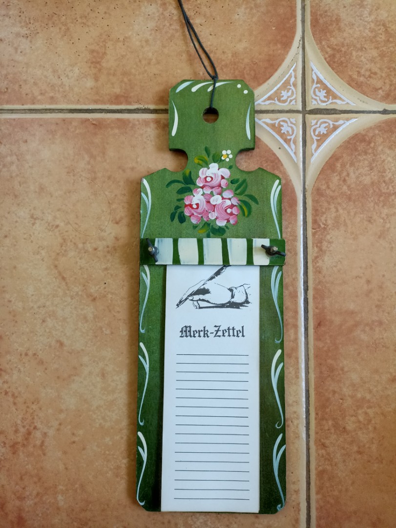 Vintage German Notepad, Hobbies & Toys, Memorabilia & Collectibles ...