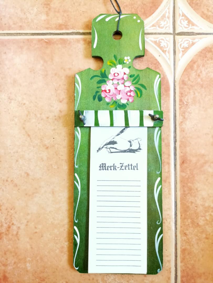 Vintage German Notepad, Hobbies & Toys, Memorabilia & Collectibles ...