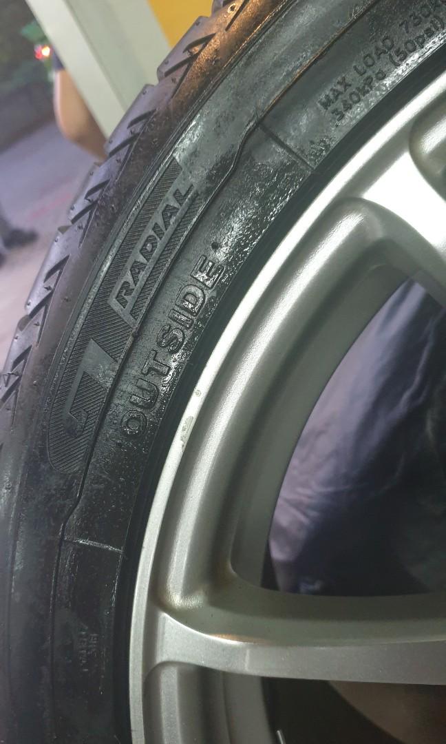 WedsSport SA91 japan rims 18"x9 et20, Car Accessories, Tyres & Rims on ...