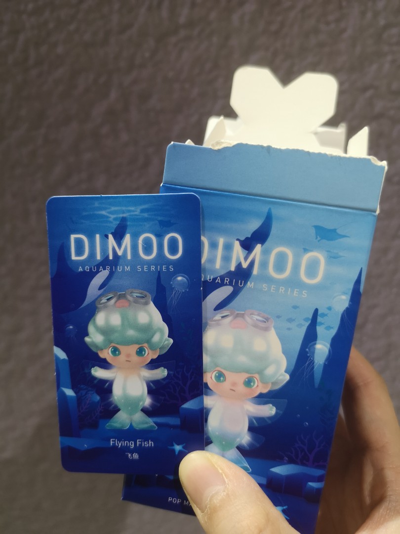 WTT/WTS Popmart Dimoo Aquarium (Flying Fish), Hobbies & Toys, Toys ...
