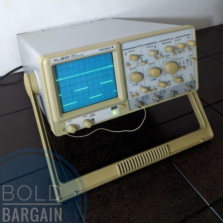 YOKOGAWA AL210 Oscilloscope 2 Channel 20 MHz, Computers & Tech, Office ...