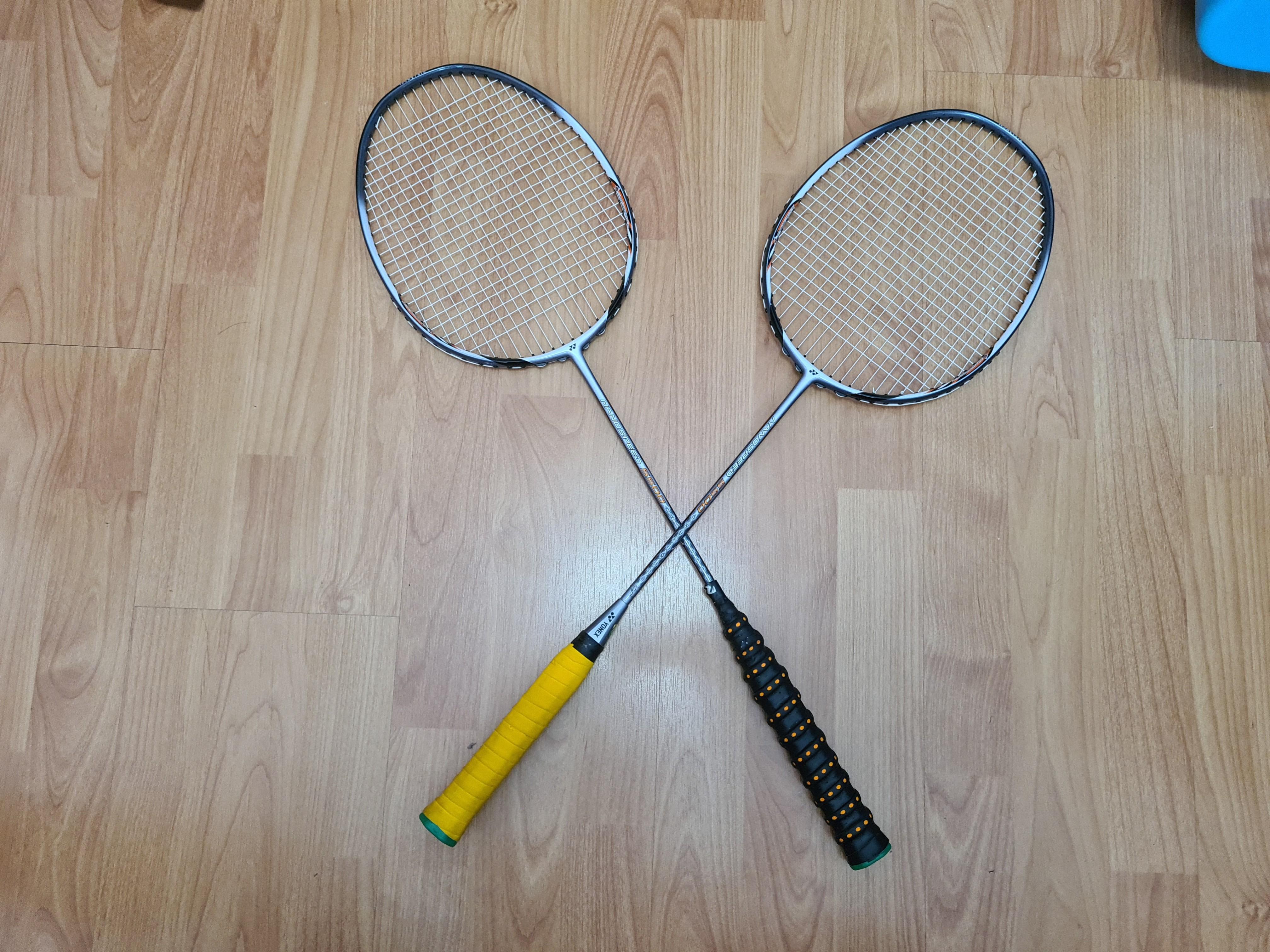 Yonex nanoapeed 5500 made in japan badminton racket, Sports Equipment ...