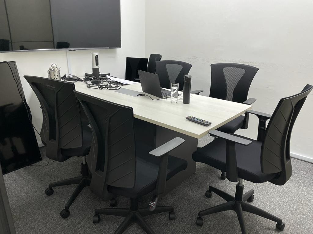 6 seater Office Meeting Table, Furniture & Home Living, Furniture ...