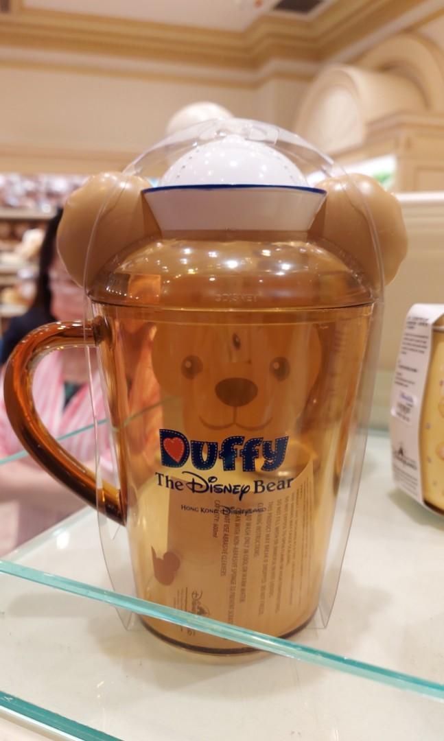 香港迪士尼樂園 Duffy 達菲熊 啡色 水杯 膠杯 Cup 全新正版 (原價$99) Disneyland HKDL, 家庭電器, 廚房電器 ...